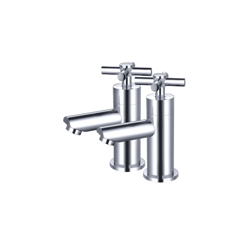 OBAN Bath Pillar Taps - Tops and taps
